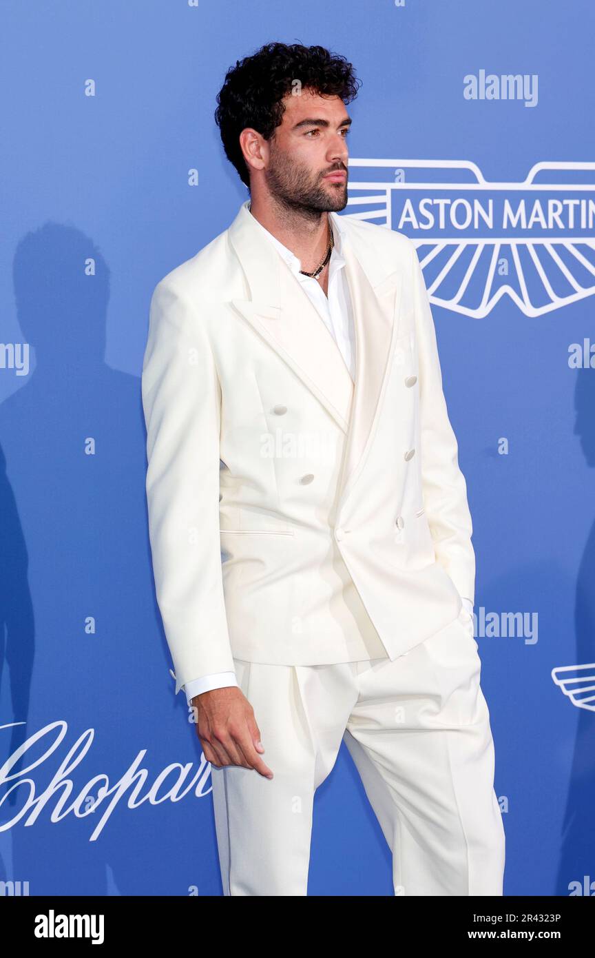 Matteo Berrettini bei der 29. amfAR Gala Cannes im Rahmen vom Festival ...