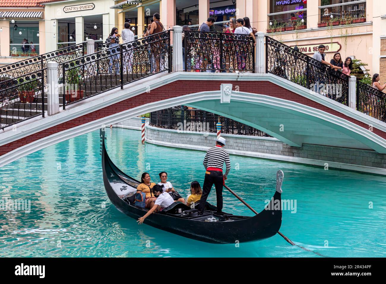 Venice Grand Canal Mall, Taguig City, Manila Stock Photo - Alamy