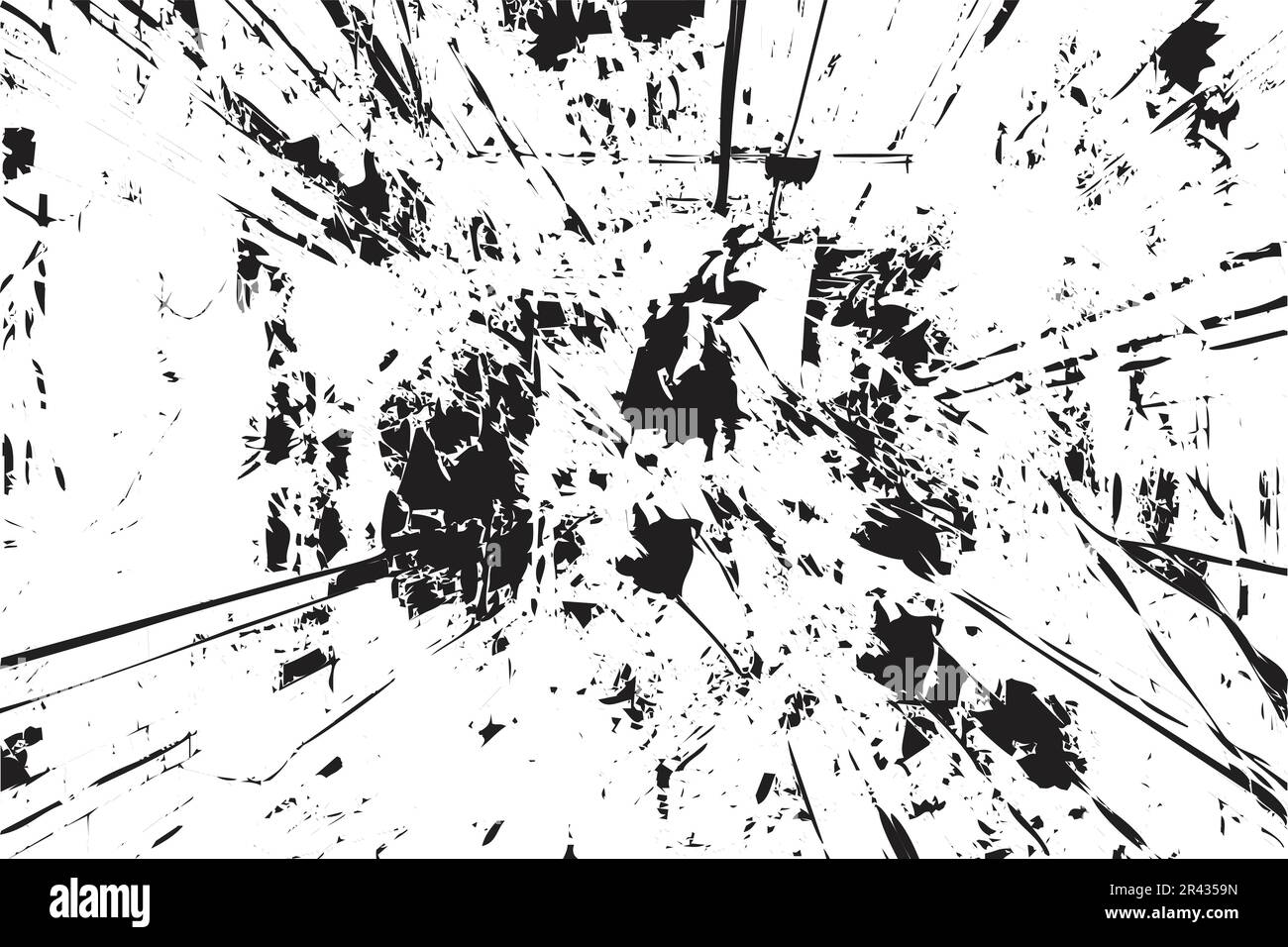Shattered Glass Effect Vector
