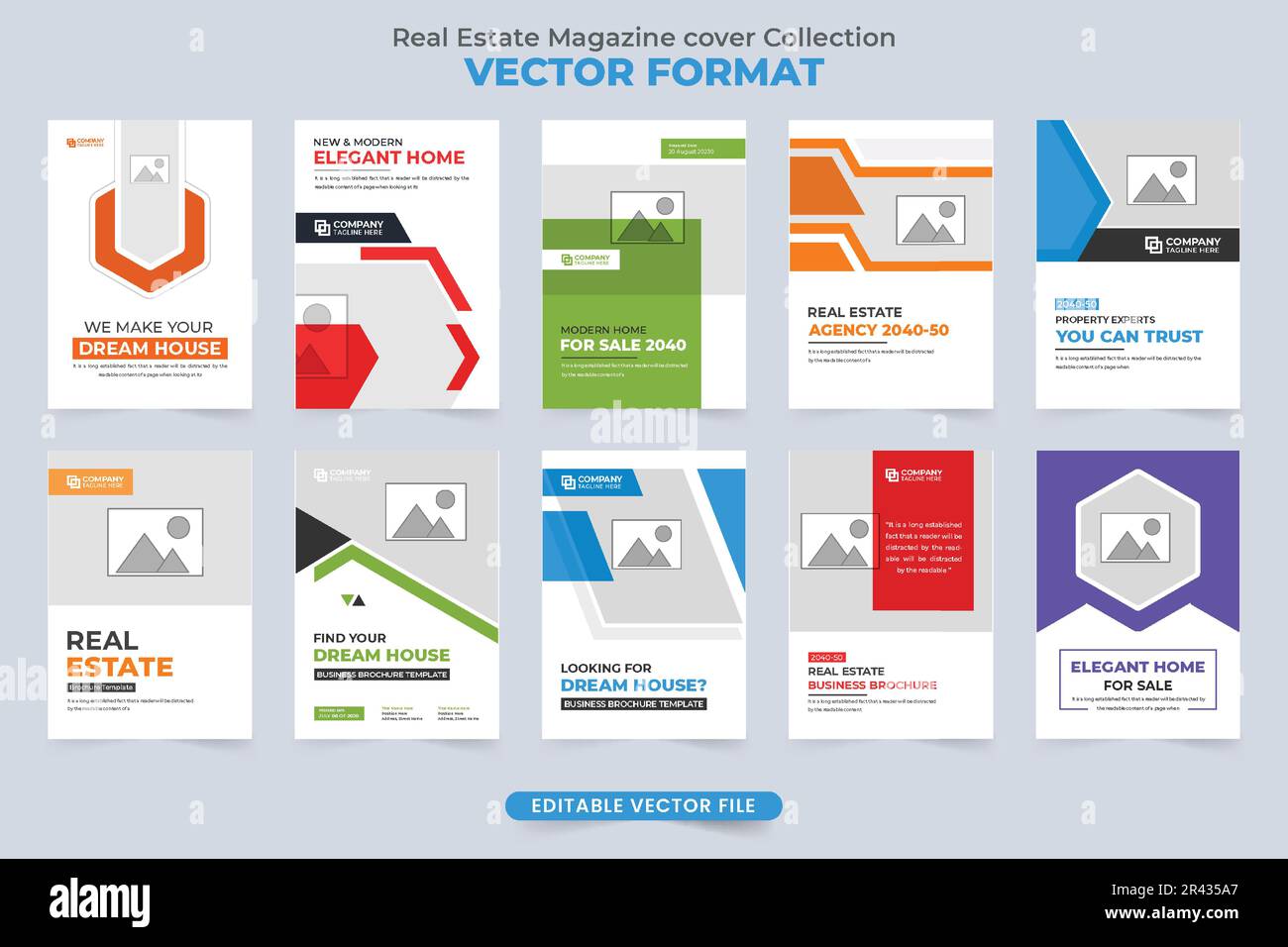 Real estate book cover Stock Vector Images - Alamy