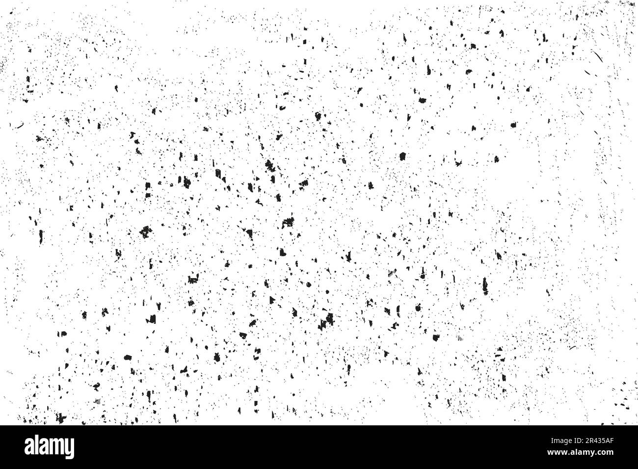 Rusty stained surface and concrete texture vector. Abstract grain and ...