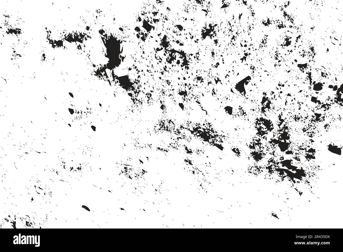 Abstract scratch and rust surface grunge effect on a white background ...