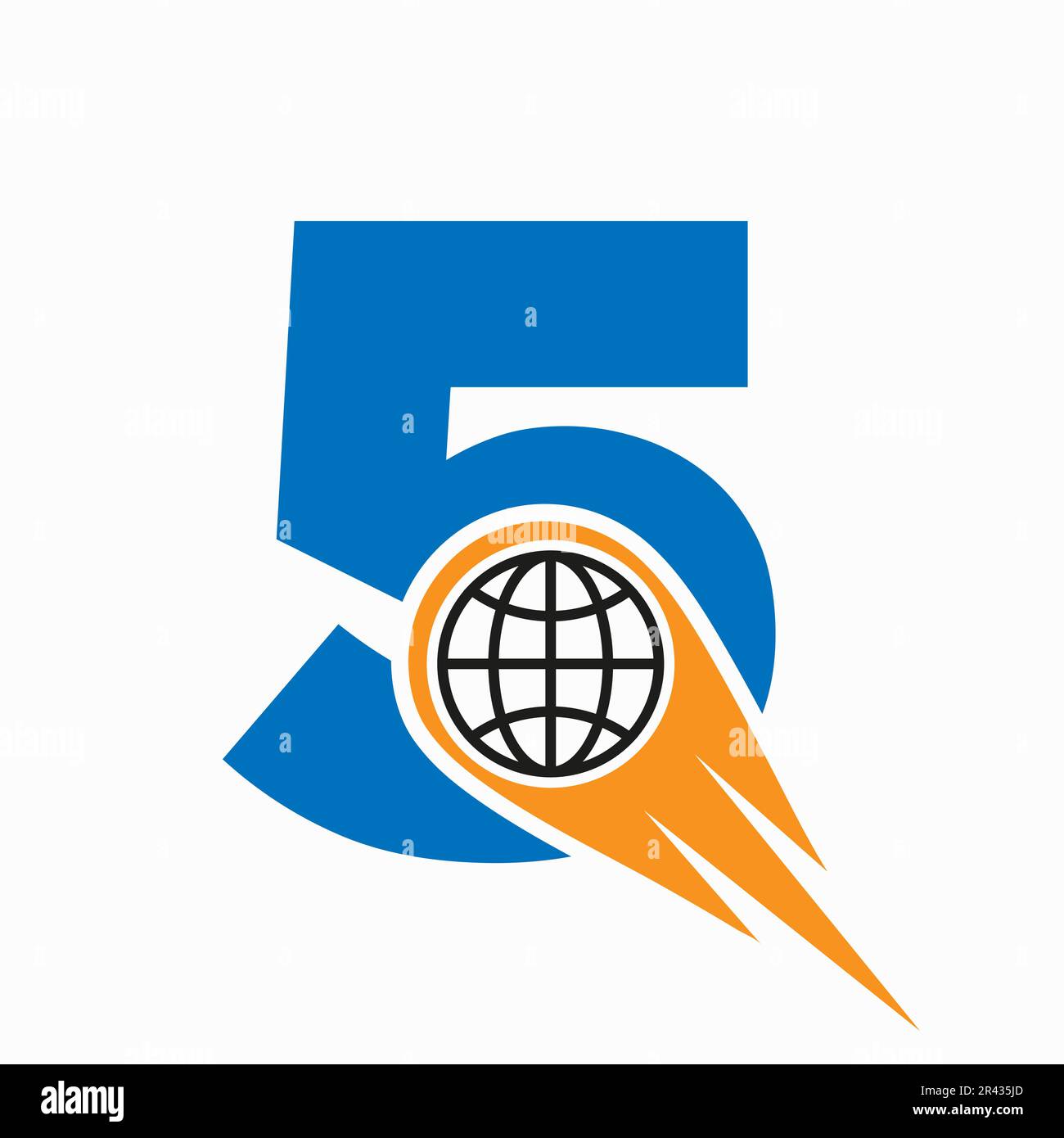 5 logo hi-res stock photography and images - Alamy