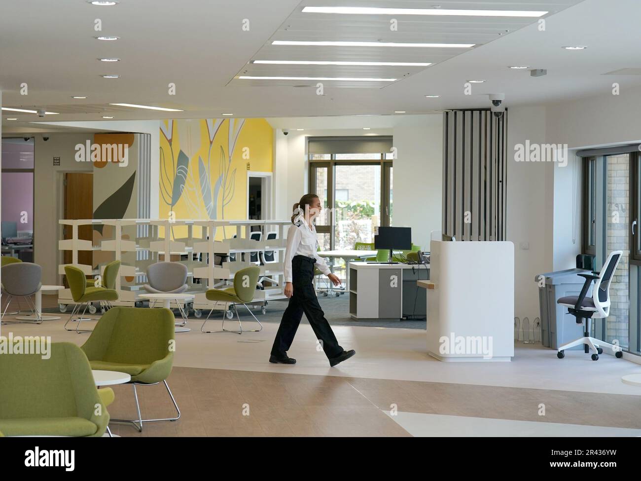 A general view of the Activities Hub as Justice Secretary Angela ...