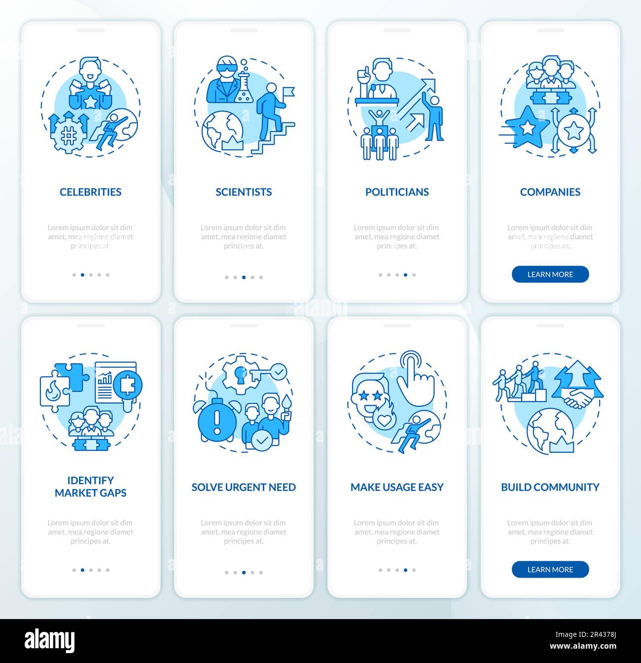 Trend setters Stock Vector Images - Alamy