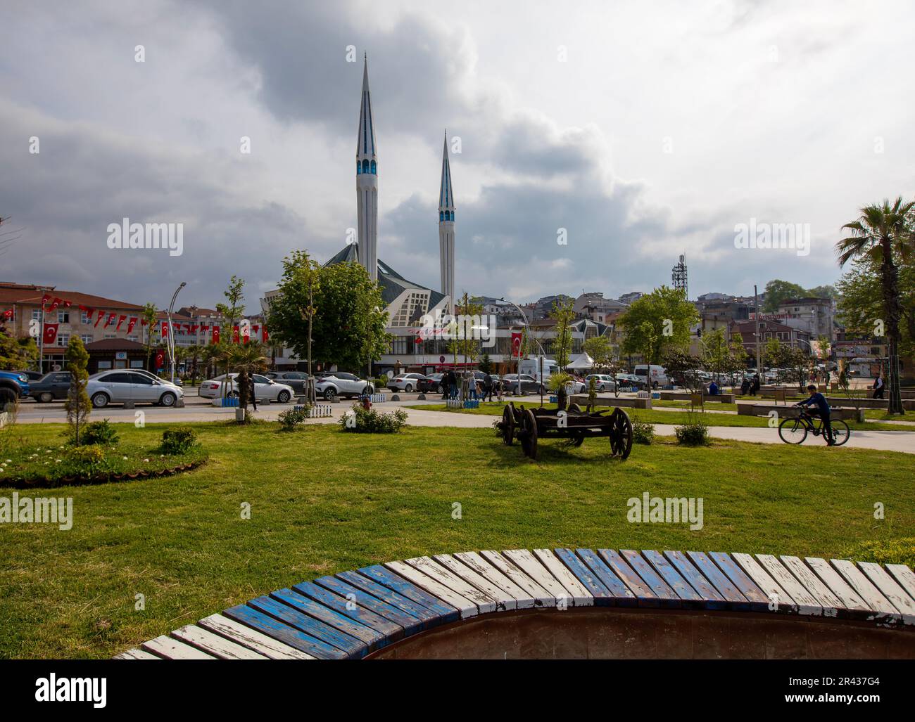 Akcakoca Town coastal view in Duzce Province Stock Photo - Alamy