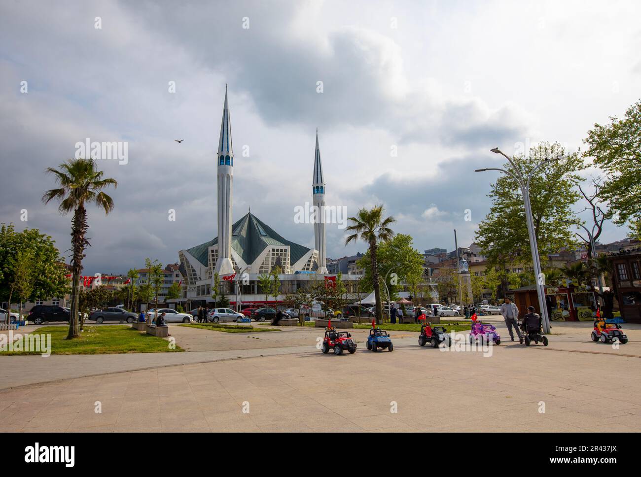 Akcakoca Town coastal view in Duzce Province Stock Photo - Alamy
