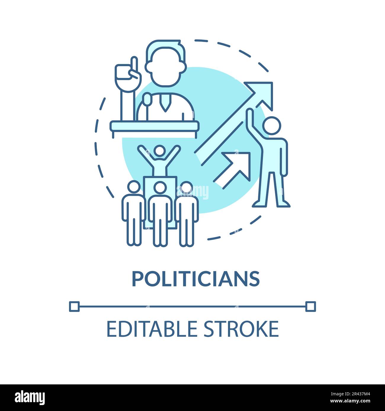 Politicians turquoise concept icon Stock Vector Image & Art - Alamy Politicians turquoise concept icon Stock Vector Image & Art - Alamy