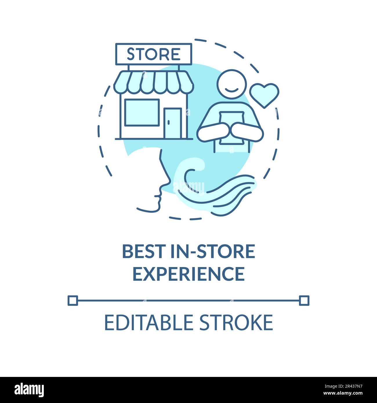 Store experience Stock Vector Images - Alamy