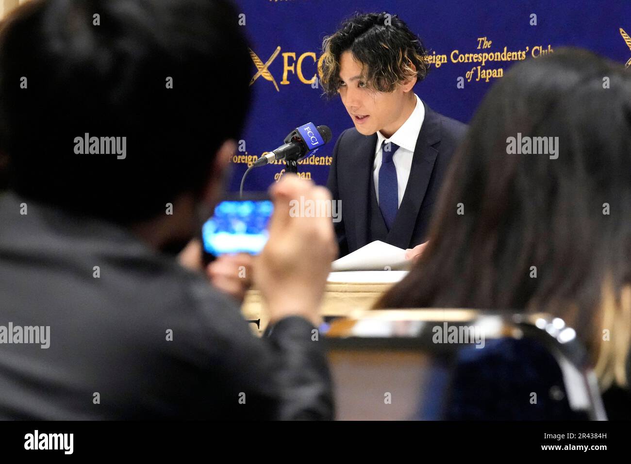 Yasushi Hashida, a former member of Japanese pop group Johnny's Junior ...