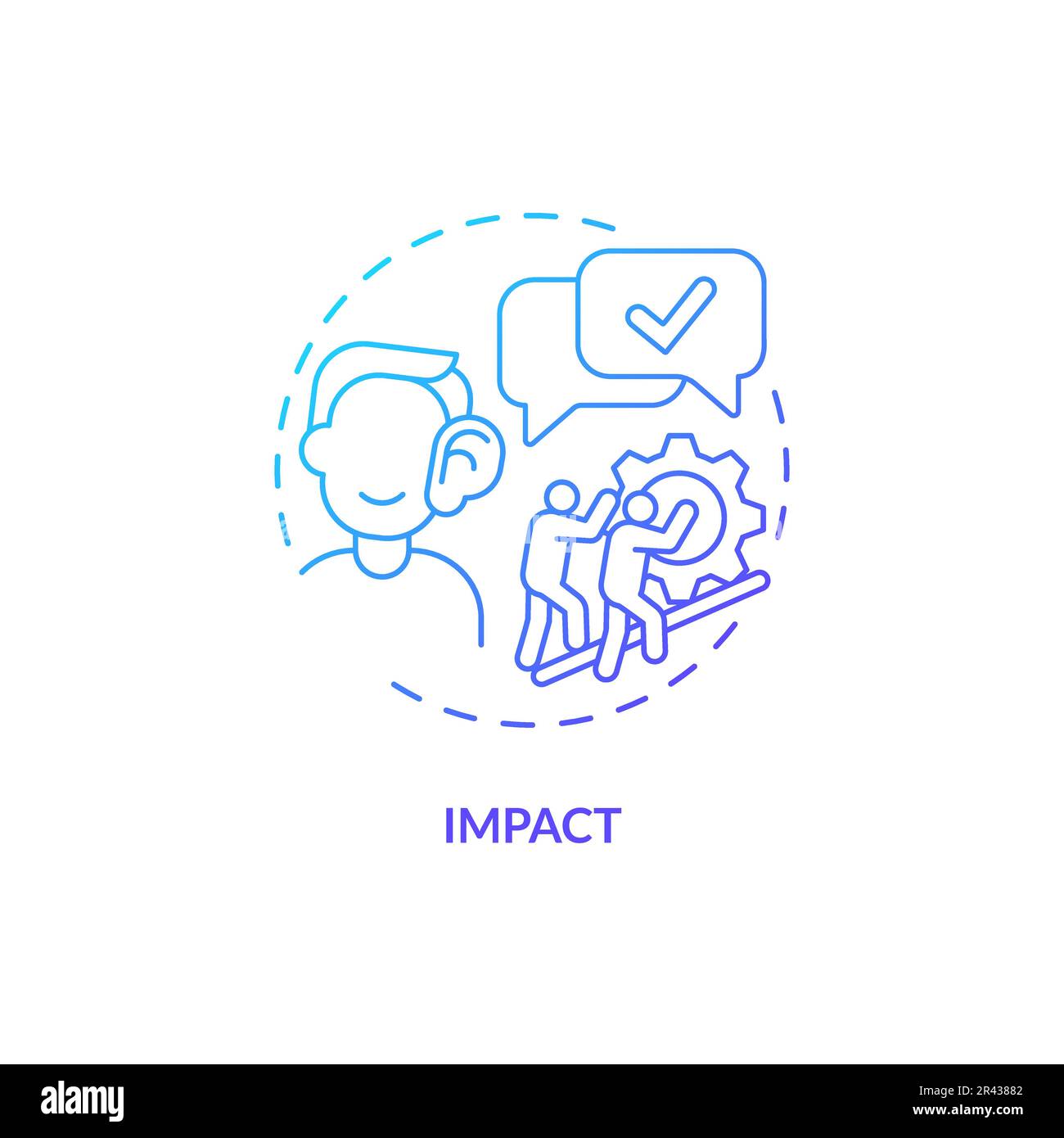 Impact change Stock Vector Images - Alamy