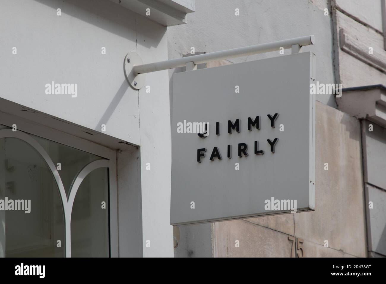 Bordeaux , Aquitaine France - 05 19 2023 : jimmy fairly brand text ...