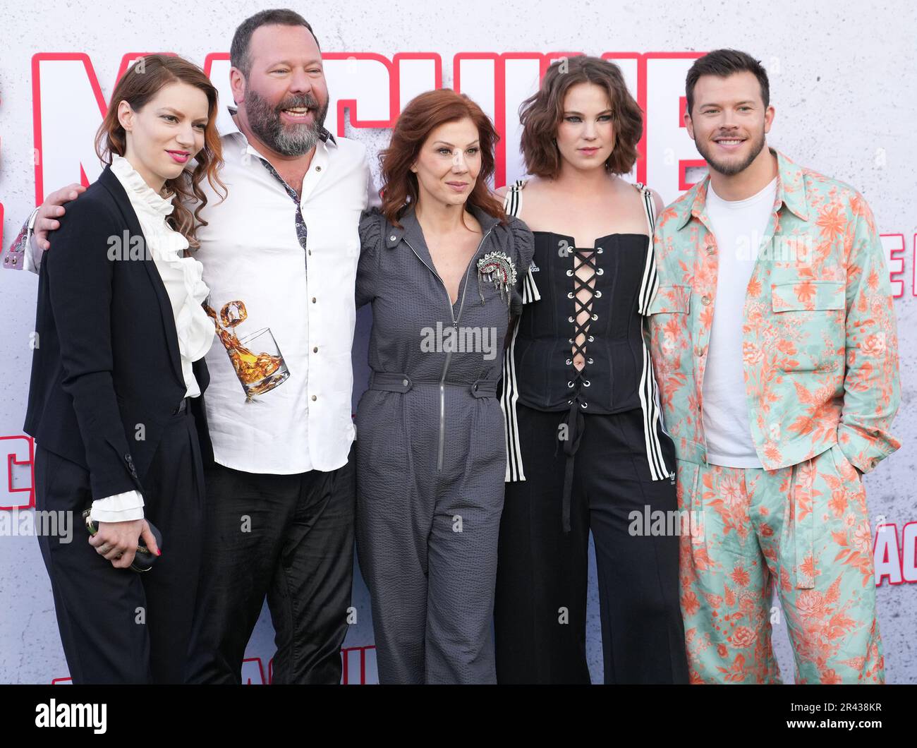 Los Angeles, USA. 25th May, 2023. (L-R) Iva Babic, Bert Kreischer ...