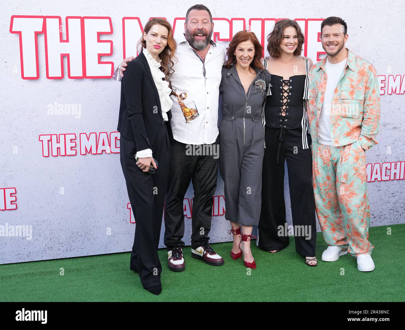 Los Angeles, USA. 25th May, 2023. (L-R) Iva Babic, Bert Kreischer ...