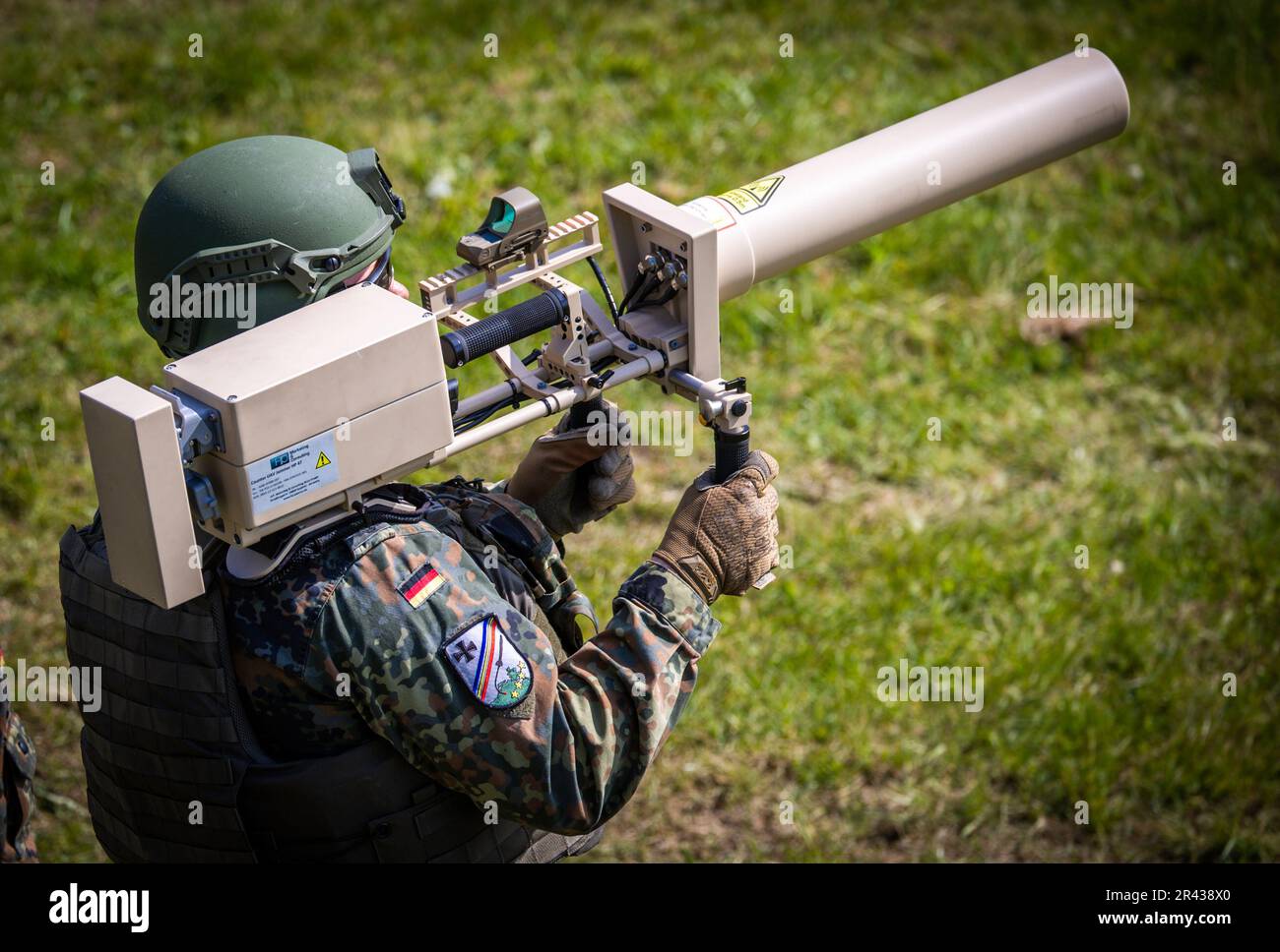 Gubkow, Germany. 11th May, 2023. Soldiers from the German Armed Forces ...