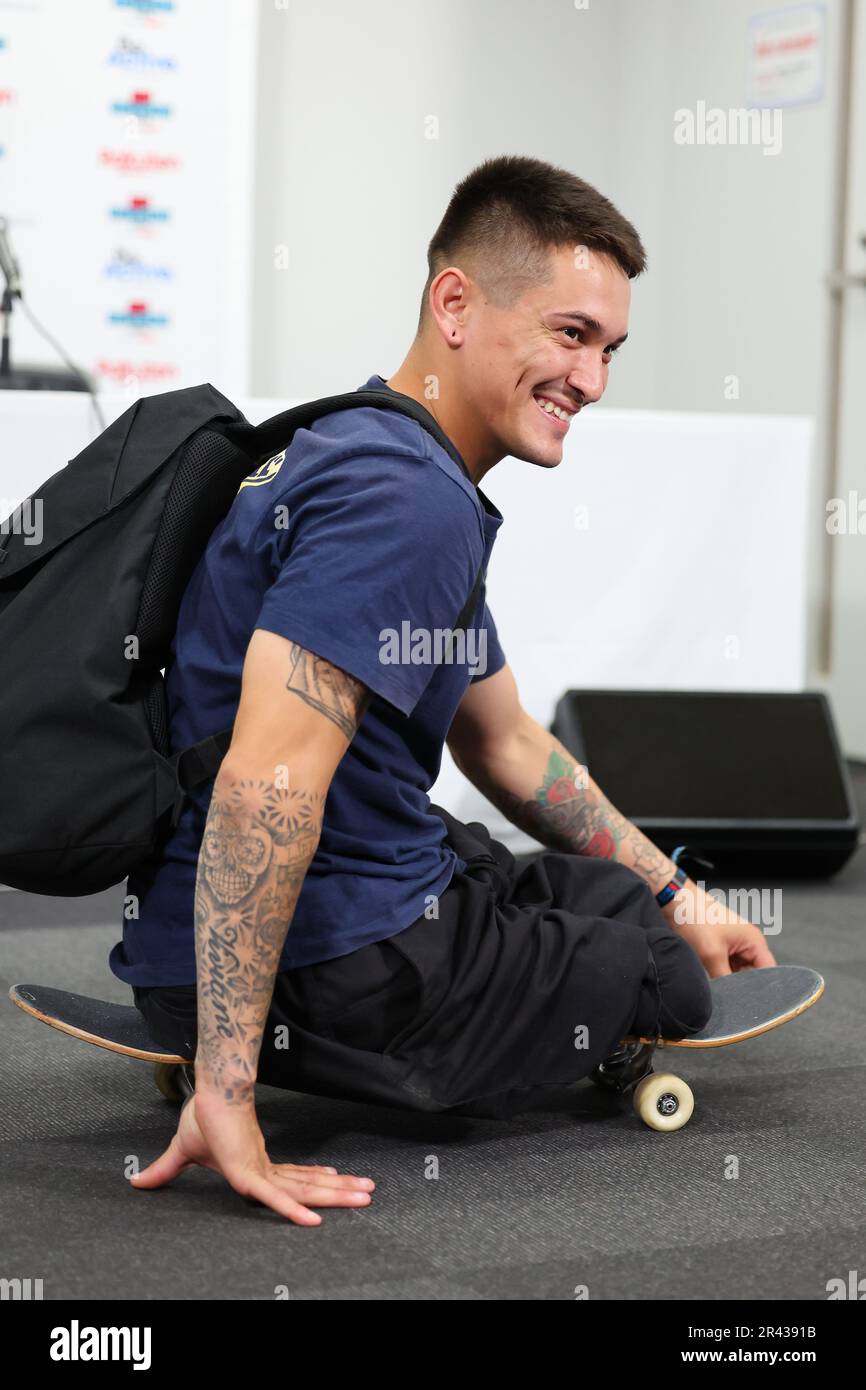 Tokyo, Japan. 26th May, 2023. Felipe Nunes (BRA) Skateboarding : 2023 ...