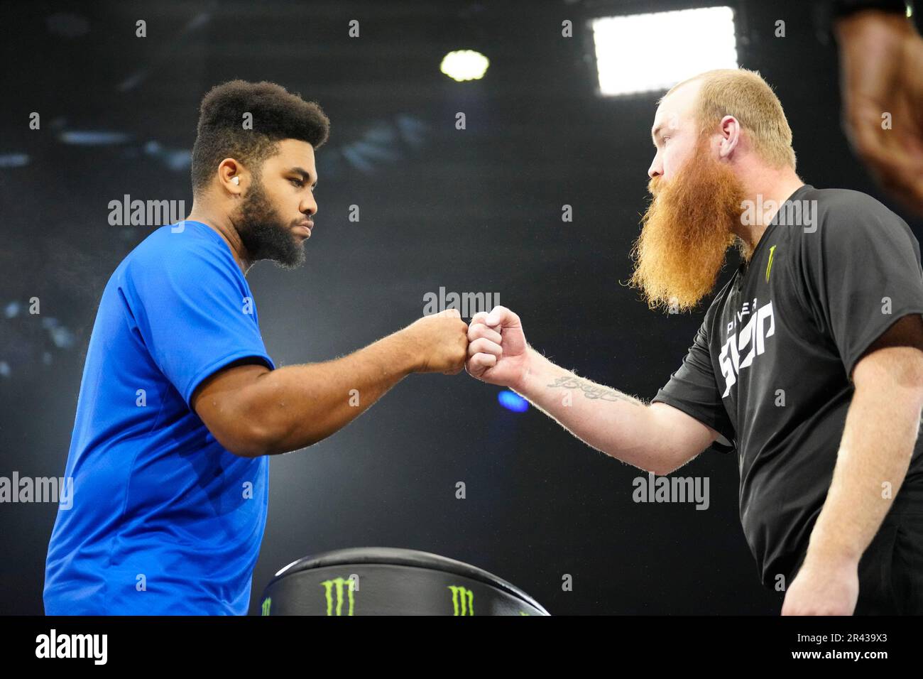 LAS VEGAS, NV - MAY 24: Damien "The Bell" Dibbell and Ron "Wolverine ...