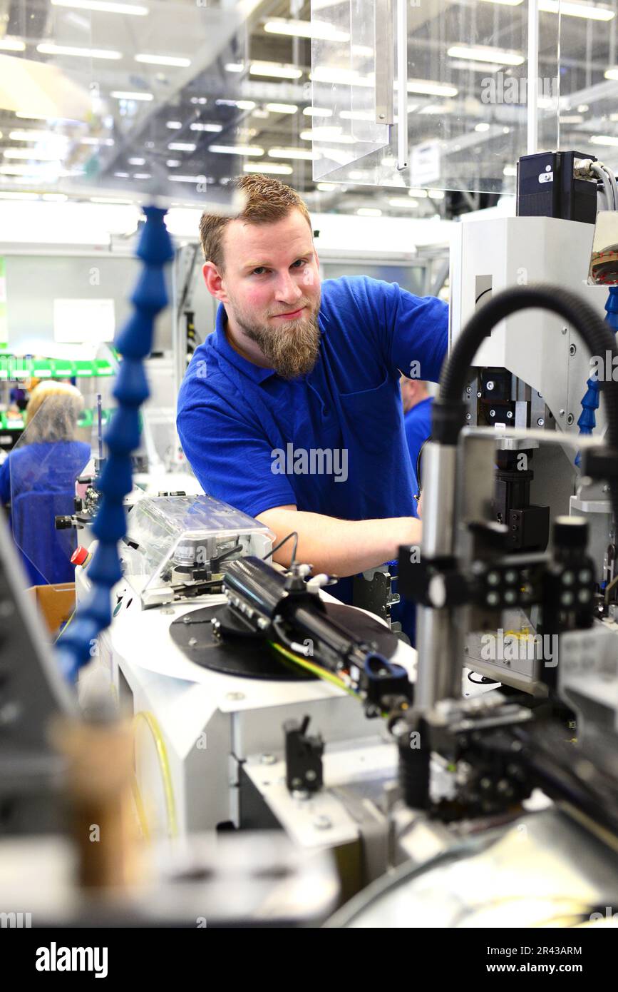 Industrial machine work in factory hi-res stock photography and images ...