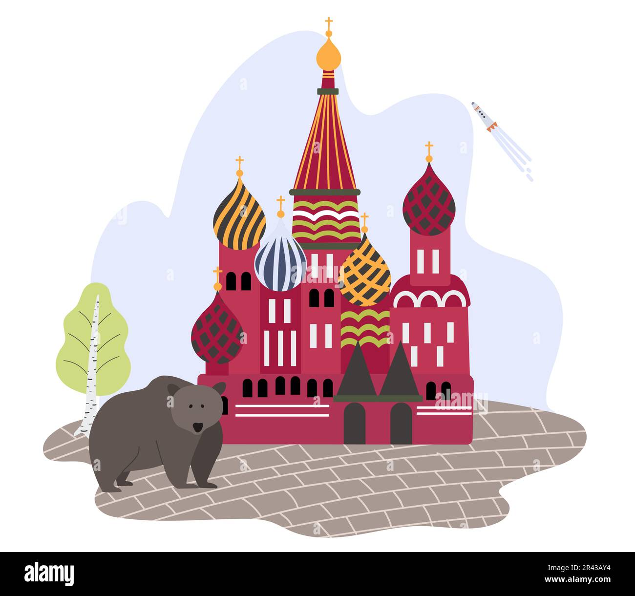 Russian history metaphor Stock Vector Images - Alamy