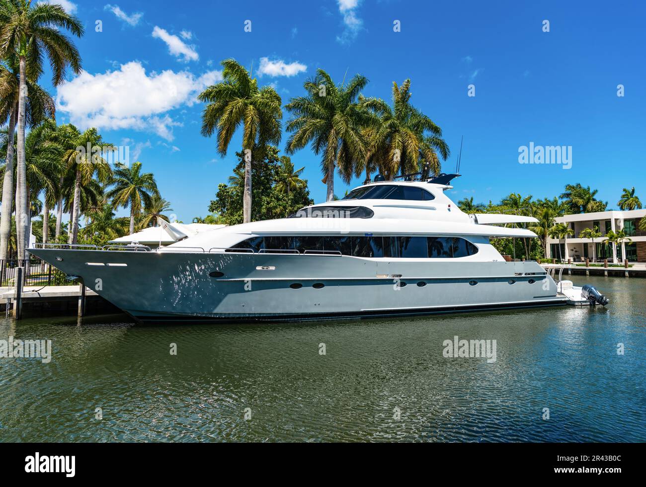 summer vacation with a luxury boat yacht. Summer vacation concept on a ...