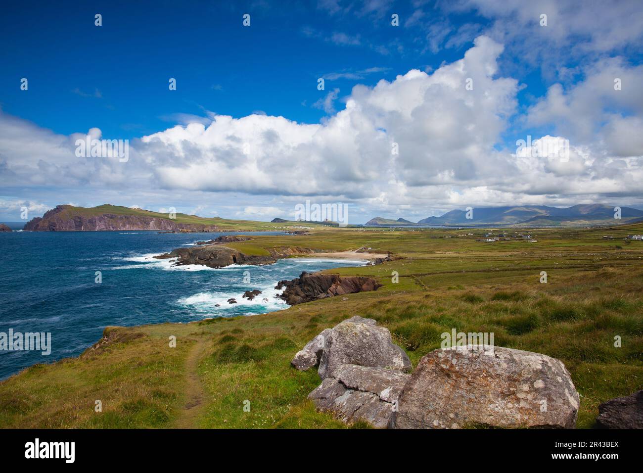 Dunmore Head at Slea Head Drive, one of Irelands most scenic routes ...