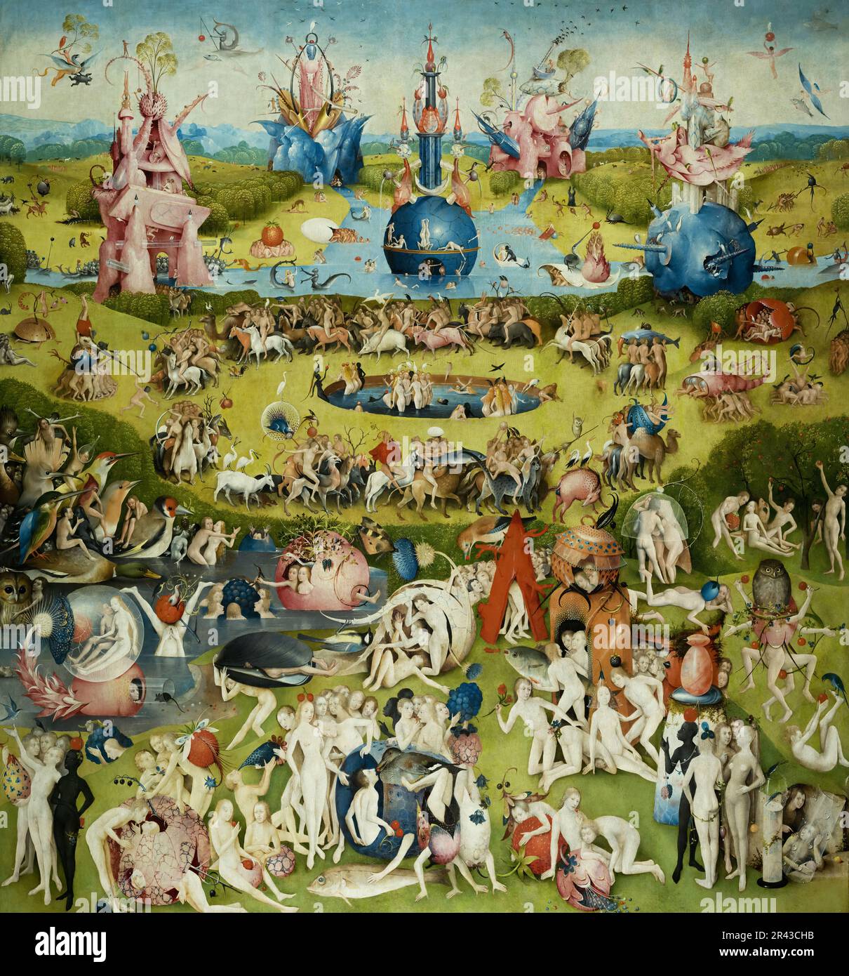 Bosch hieronymus garden earthly delights hi-res stock photography and ...