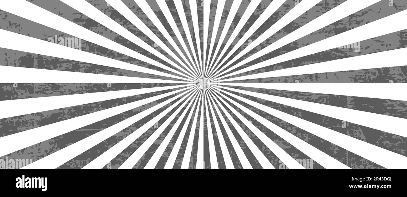 Vintage grunge shabby retro horizontal poster monochrome background ...