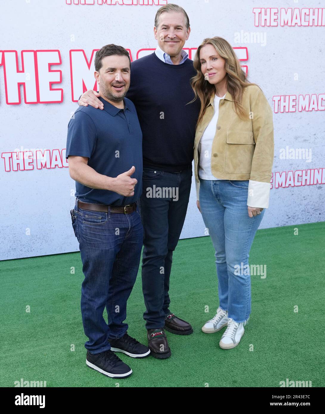 Los Angeles, USA. 25th May, 2023. (L-R) Josh Greenstein, Josh Grode ...