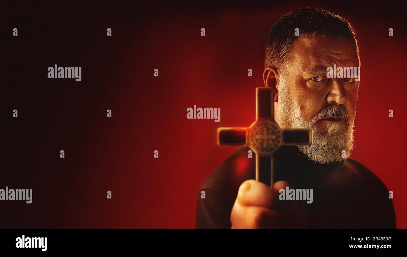 RUSSELL CROWE in THE POPE'S EXORCIST (2023), directed by JULIUS AVERY ...