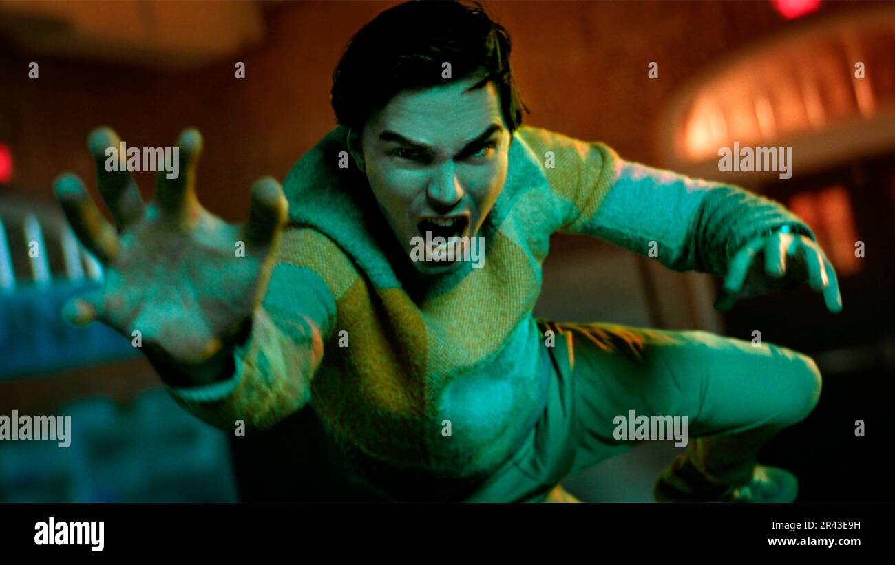 NICHOLAS HOULT in RENFIELD (2023), directed by CHRIS MCKAY. Credit ...