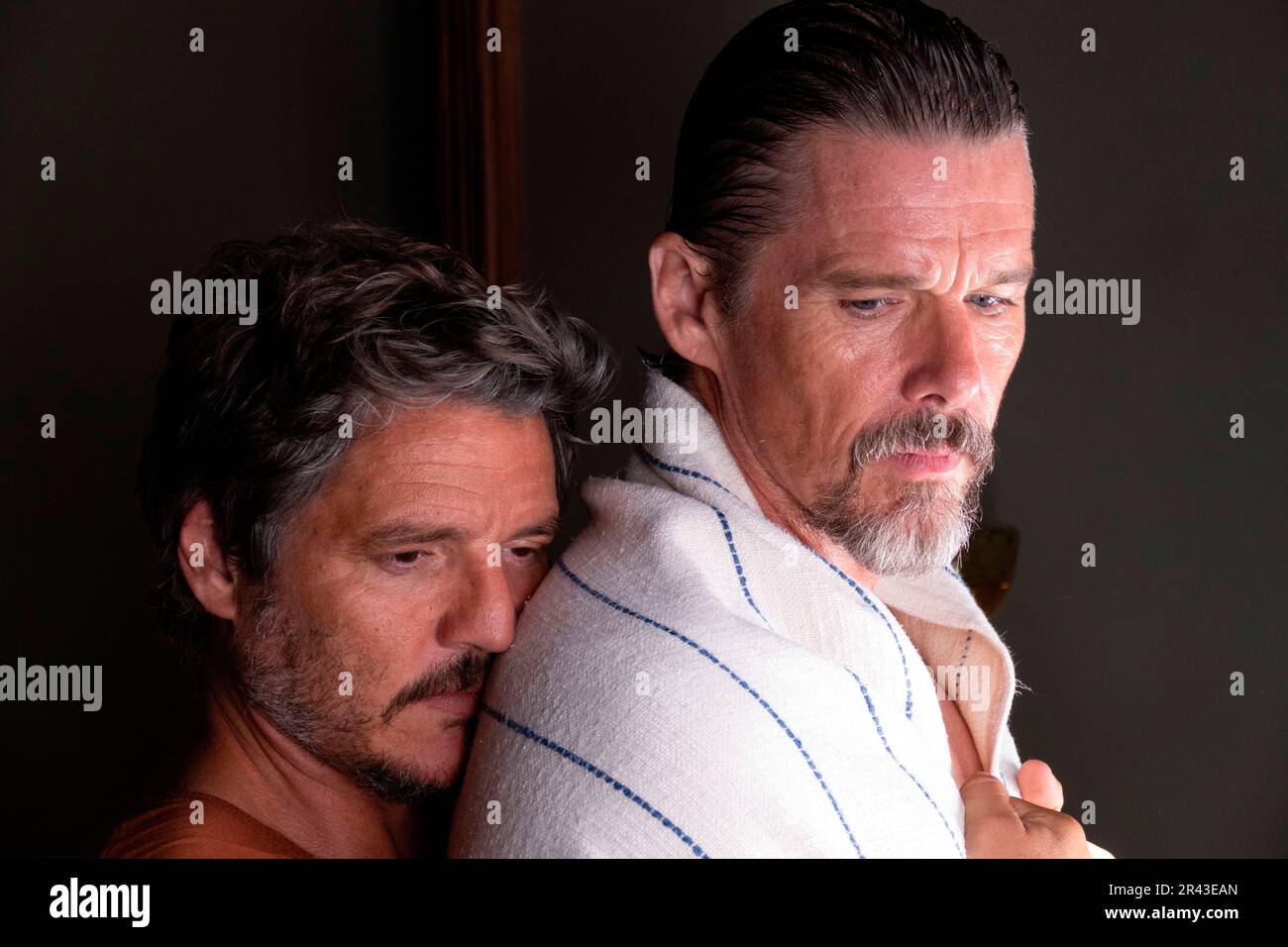 ETHAN HAWKE and PEDRO PASCAL in STRANGE WAY OF LIFE (2023) -Original ...