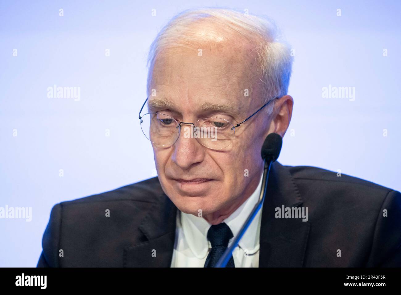 Paris, France. 24th May, 2023. Robert Charvier Valeo's finance director ...