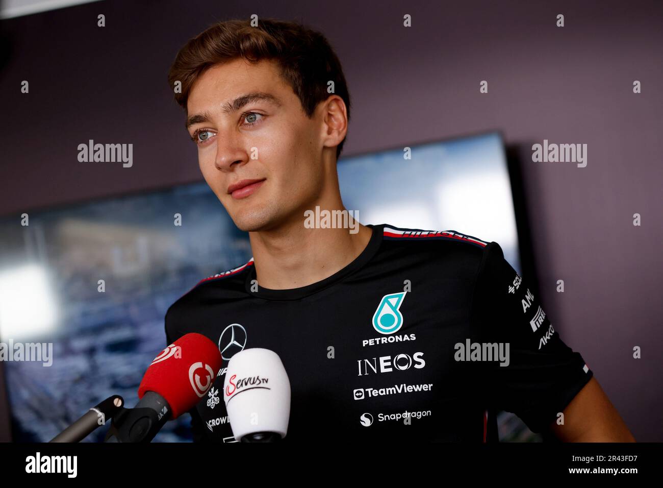 Monte-Carlo, Monaco. 25th May, 2023. #63 George Russell (GBR, Mercedes ...
