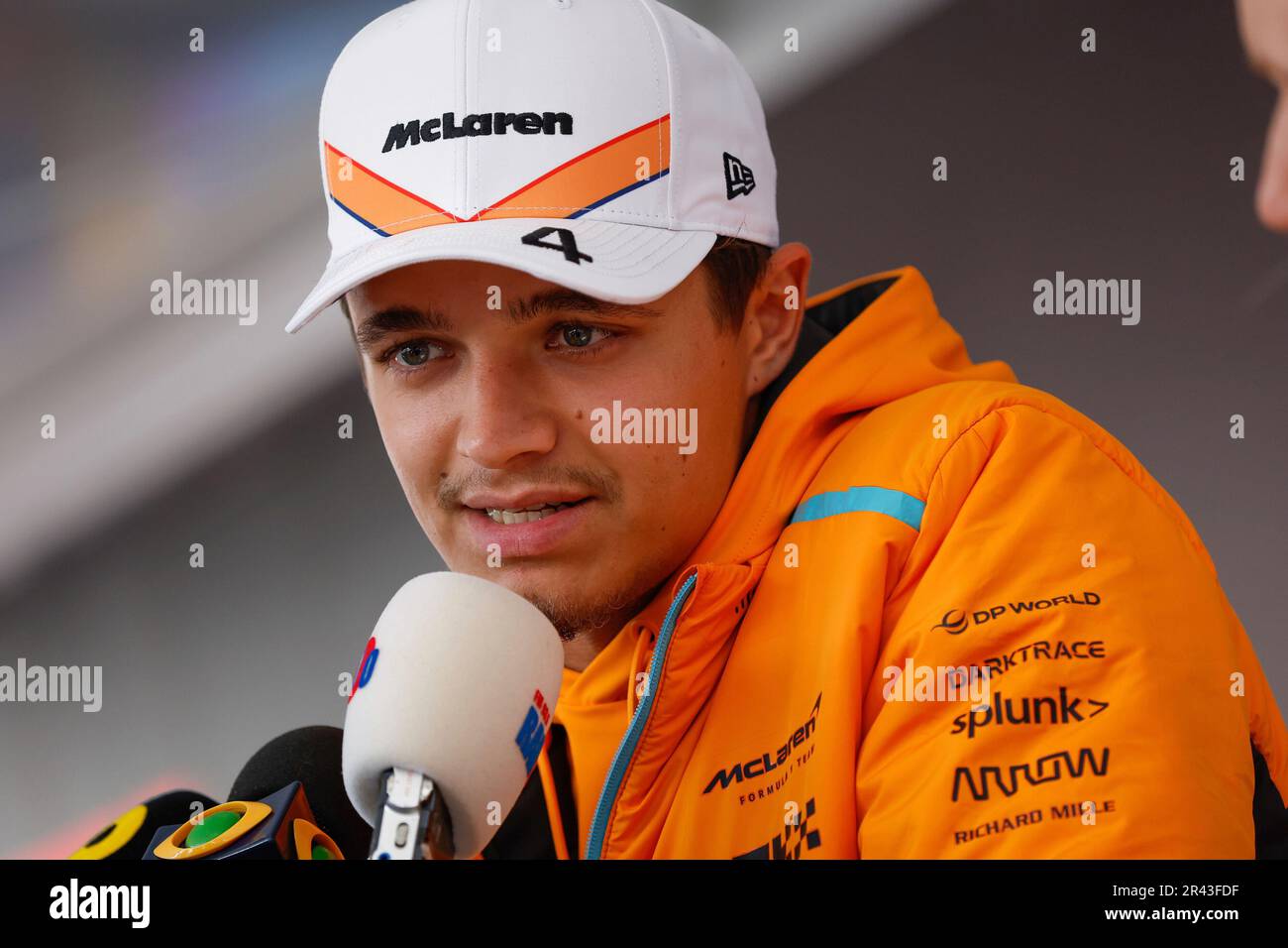 Monte-Carlo, Monaco. 25th May, 2023. #4 Lando Norris (GBR, McLaren F1 Team), F1 Grand Prix of ...