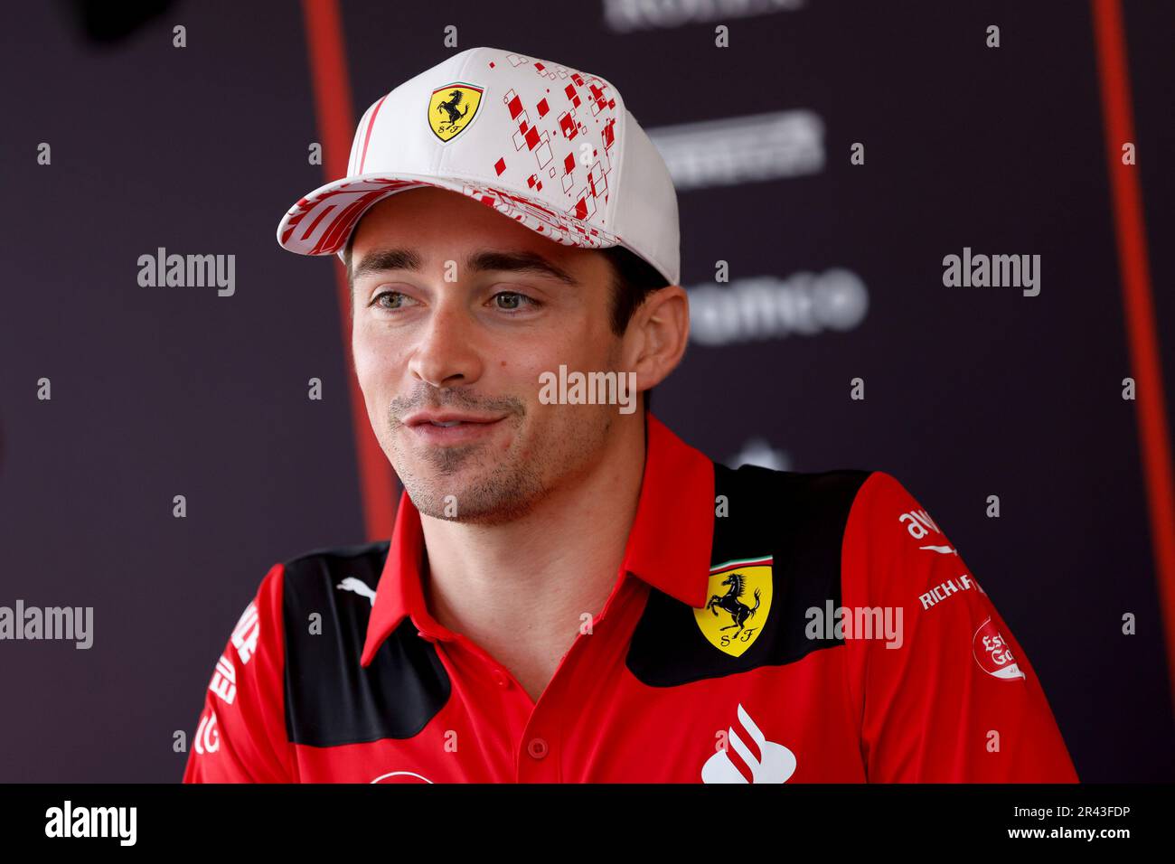 Monte-Carlo, Monaco. 25th May, 2023. #16 Charles Leclerc (MCO, Scuderia Ferrari), F1 Grand Prix ...