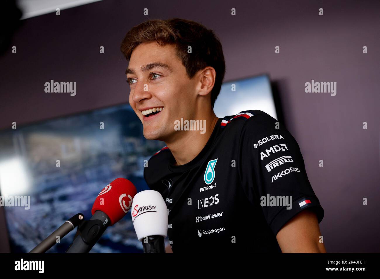 Monte-Carlo, Monaco. 25th May, 2023. #63 George Russell (GBR, Mercedes ...