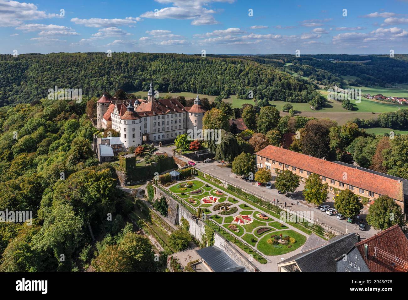 Langenburg castle hohenlohe germany hi-res stock photography and images ...