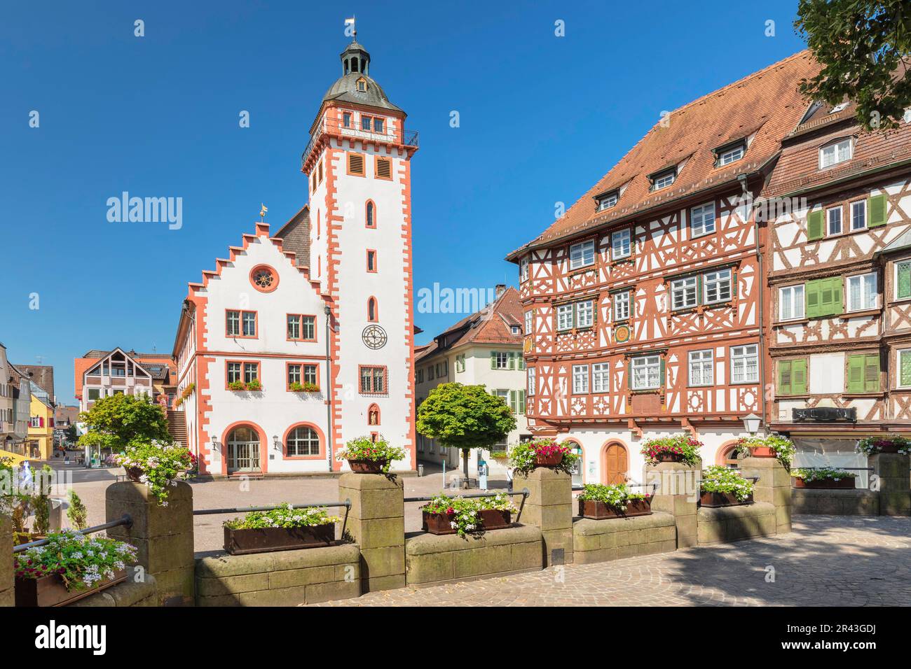 Palm'sches Haus am Marktplatz, Mosbach, Neckar-Odenwald Kreis, Baden ...