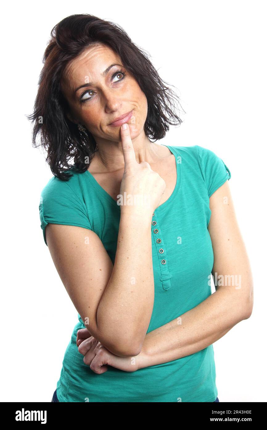 Attractive middle aged hispanic woman hi-res stock photography and ...