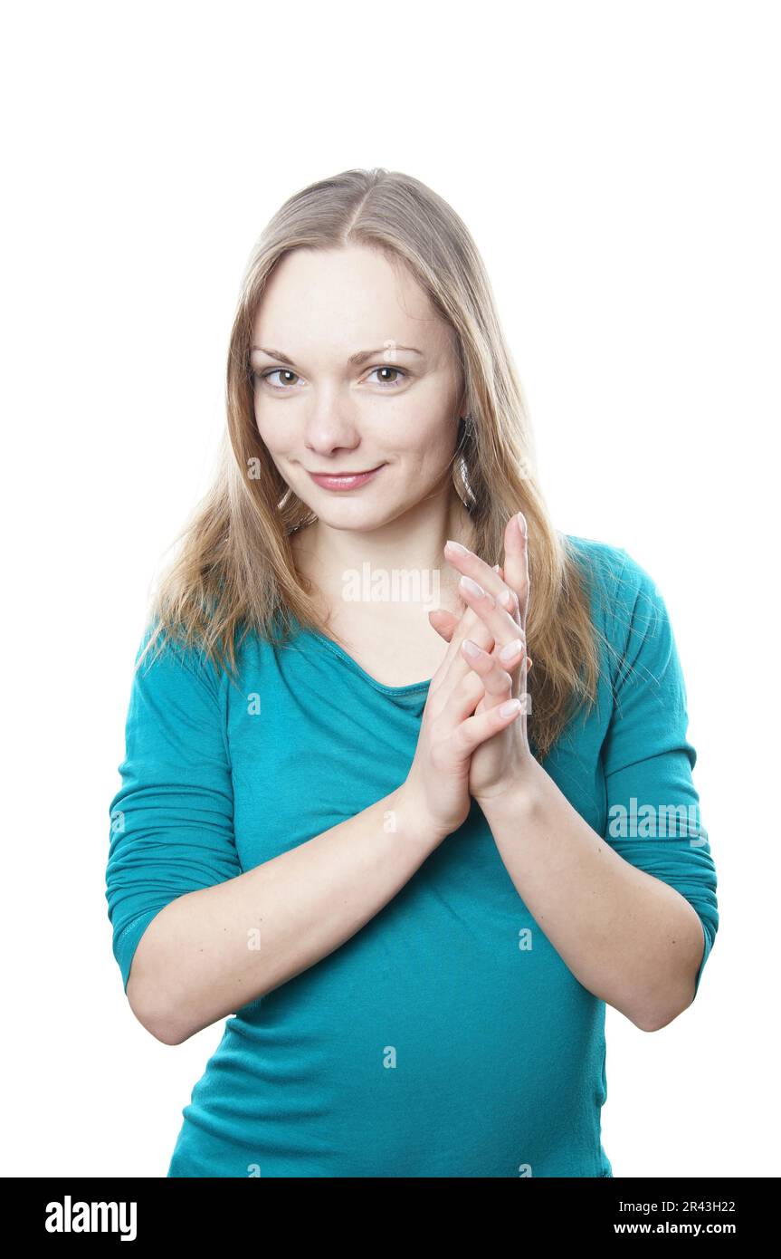 Young pretty woman facial hi-res stock photography and images - Alamy