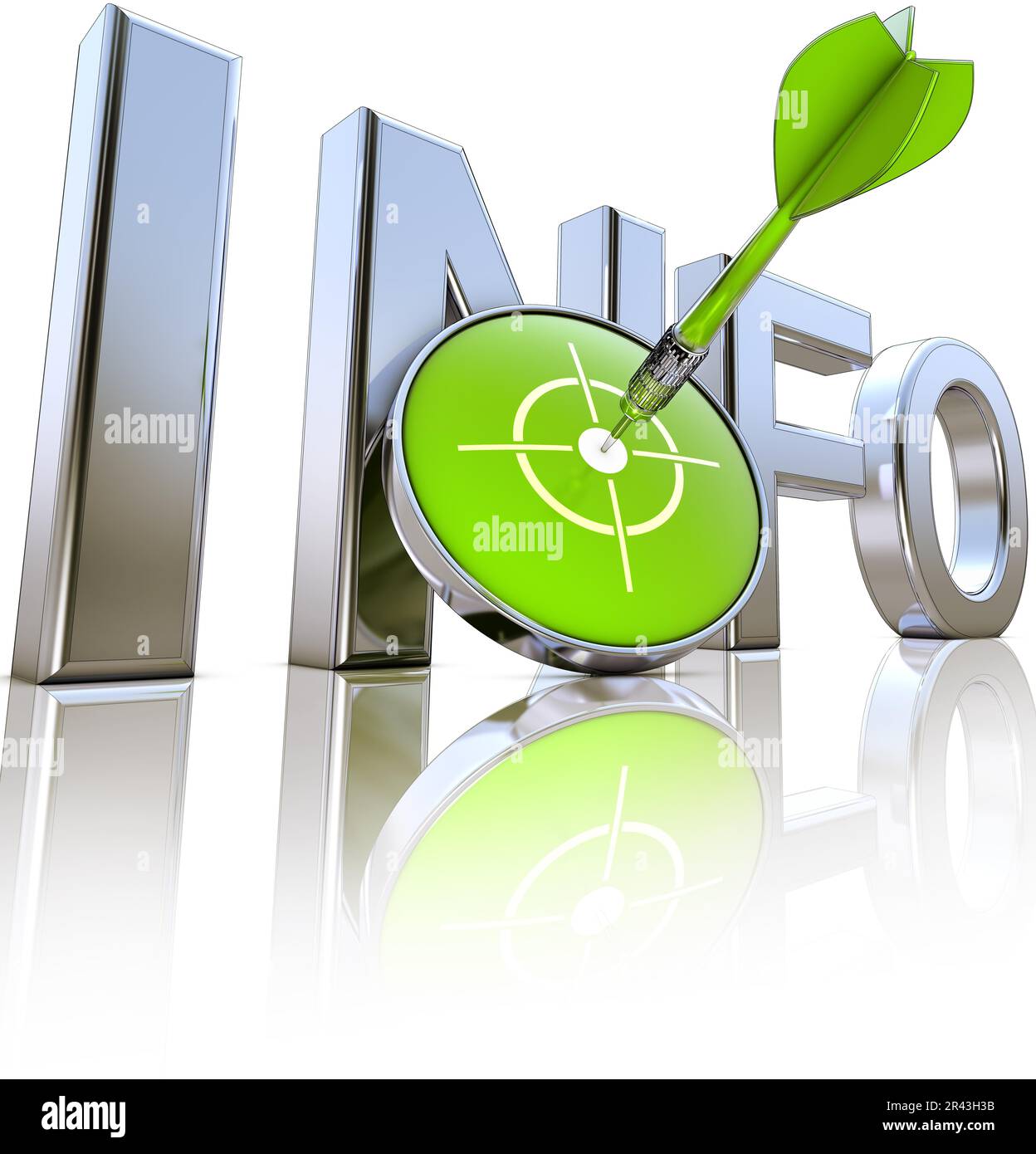 high resolution rendering of a information icon Stock Photo - Alamy