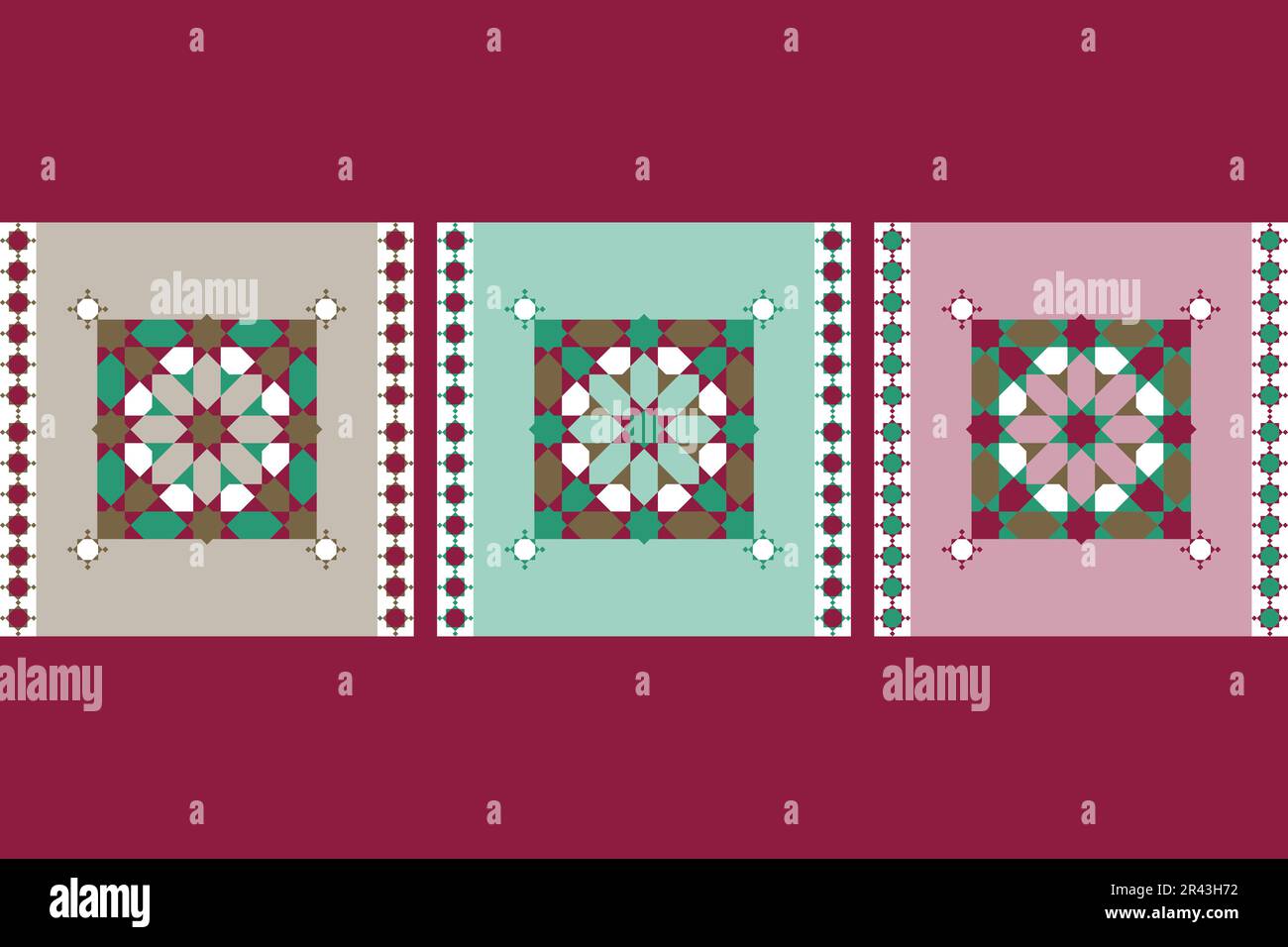 Arabic pattern Vectors. Islamic pattern. Geometric mandala. vintage ...