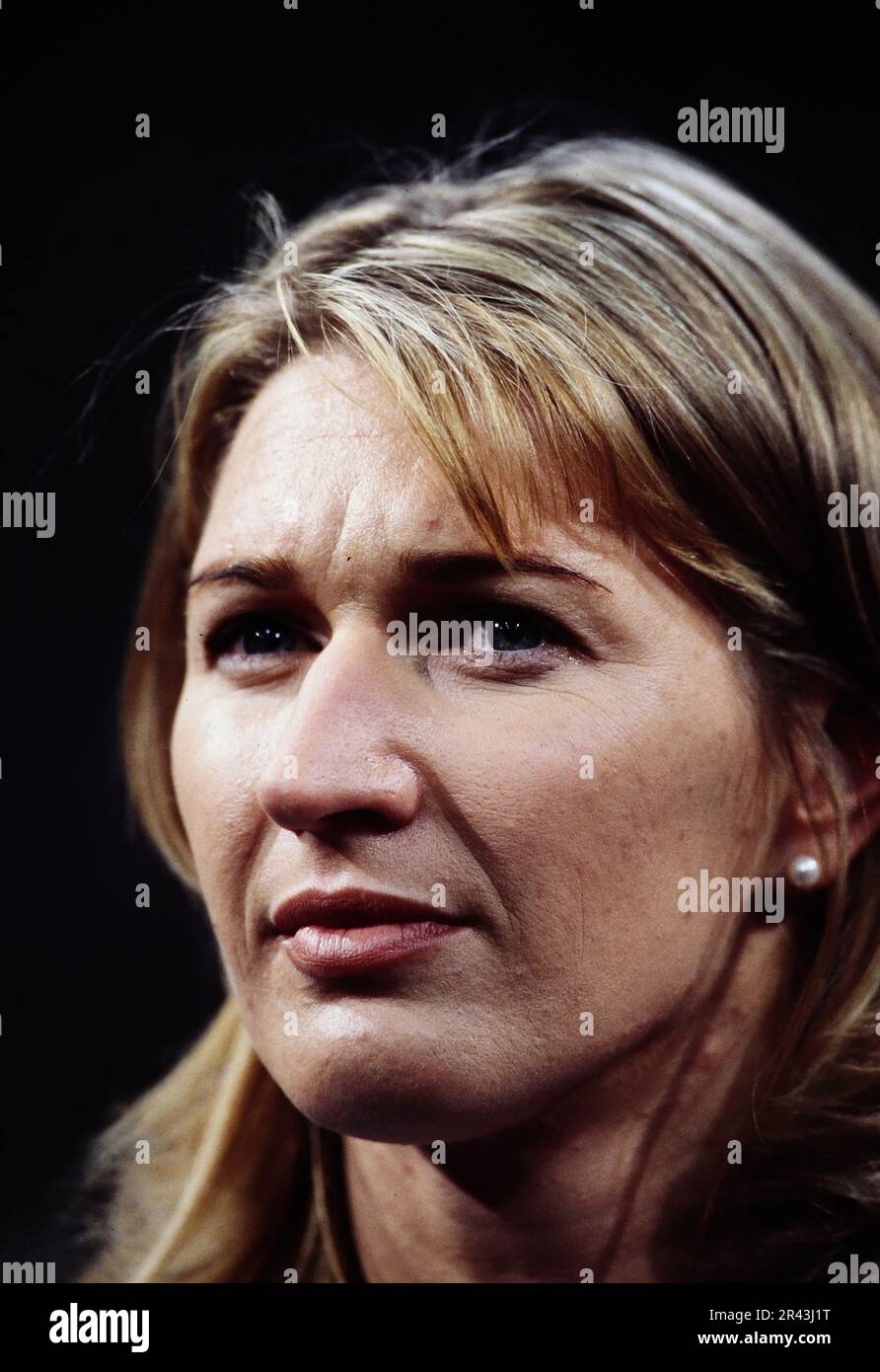 Stefanie Steffi Graf, deutsche Tennisspielerin, Porträt Stock Photo - Alamy