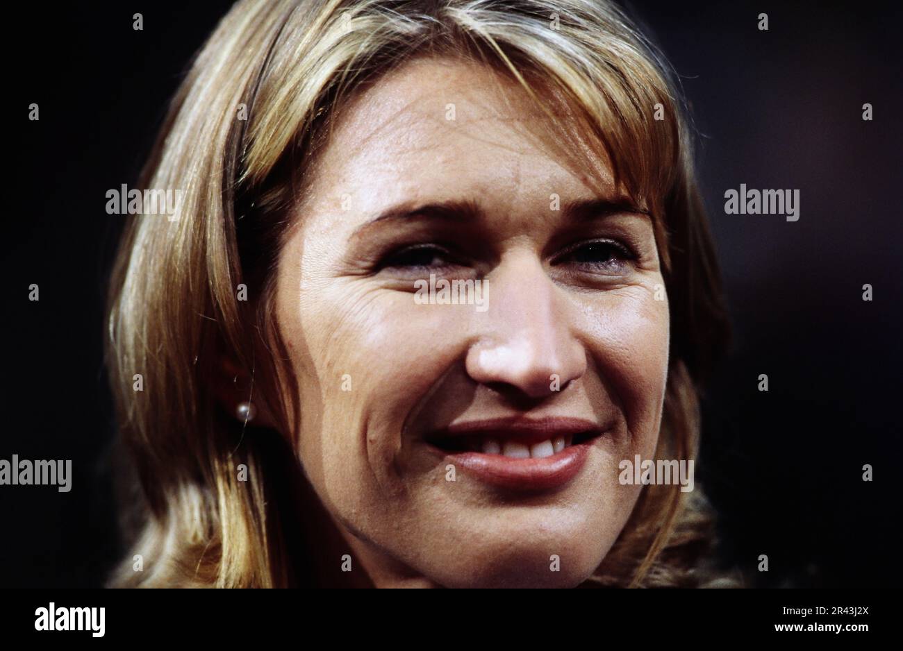 Stefanie Steffi Graf, deutsche Tennisspielerin, Porträt Stock Photo - Alamy