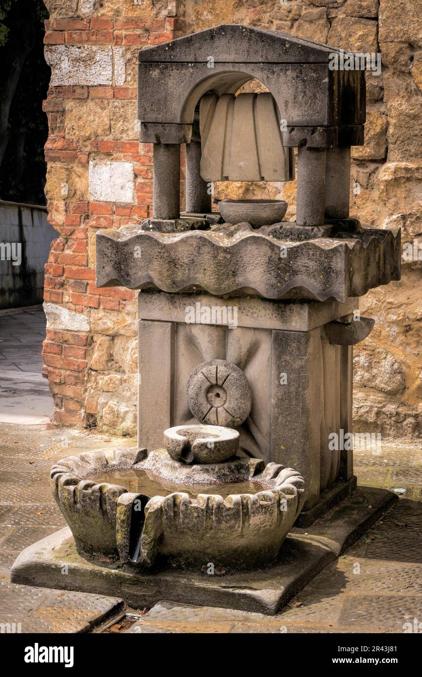 CASTIGLIONE DEL LAGO, PERUGIA OF UMBRIA, ITALY - MAY 20 : Drinking ...