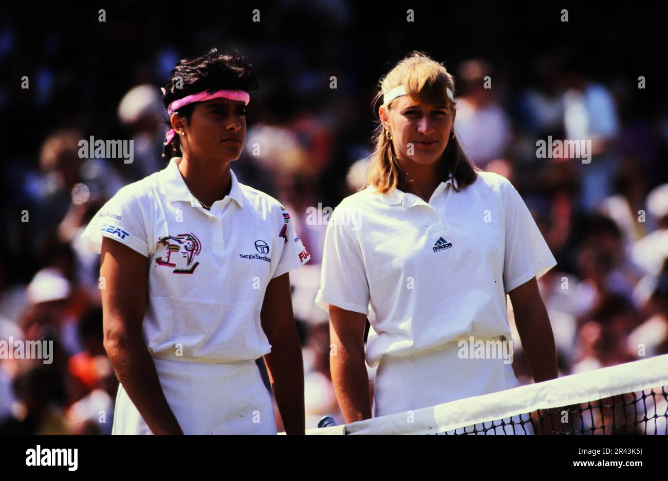 Gabriela sabatini and steffi graf hi-res stock photography and images ...