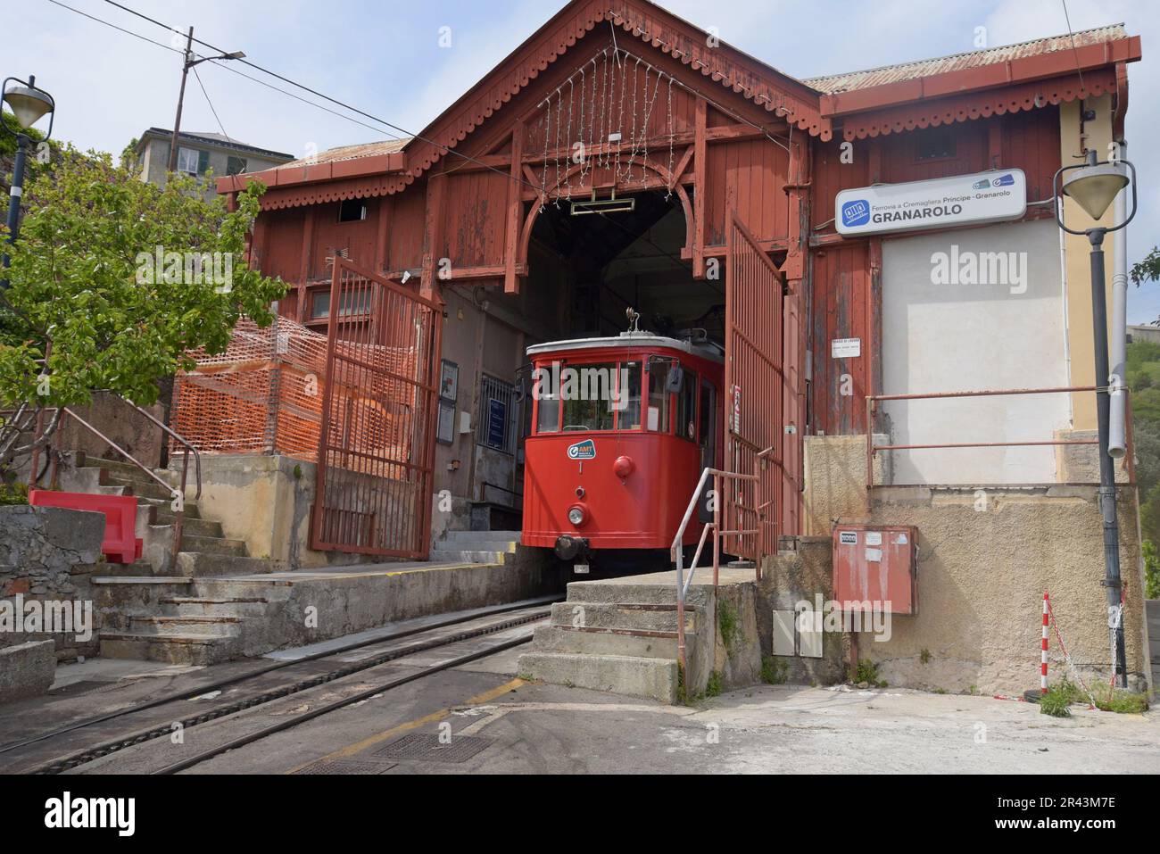 Rack railway car hi-res stock photography and images - Alamy
