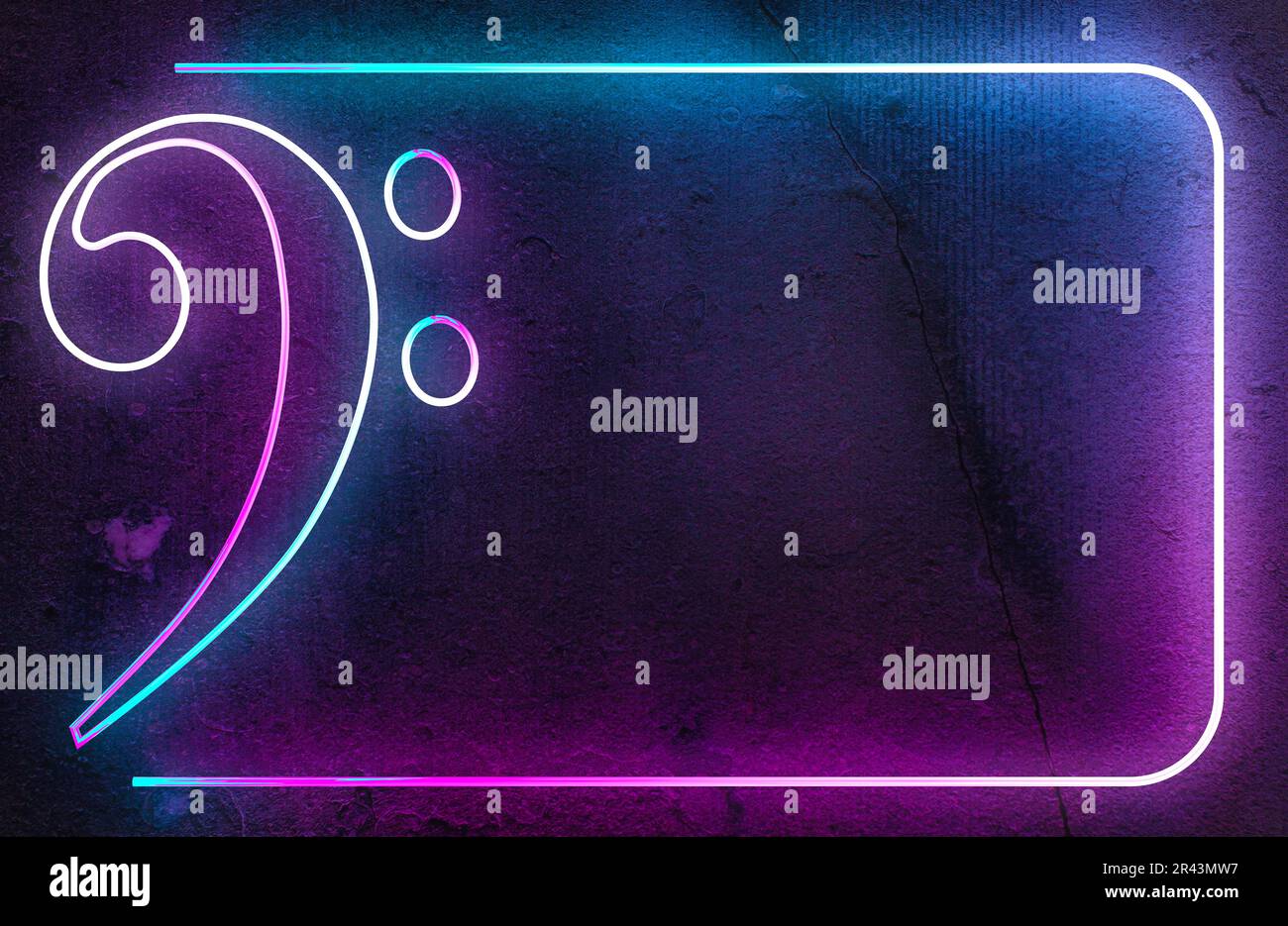 Night glowing neon sign, colorful posters, luminous banner. 3d ...