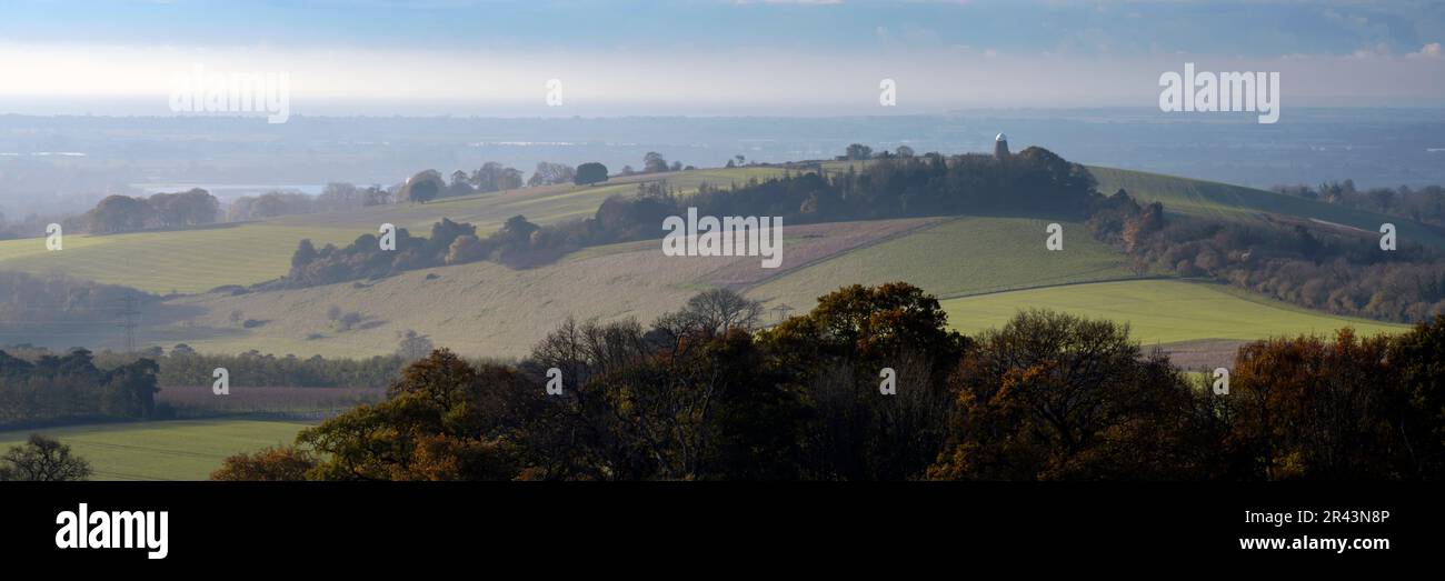 View the Halnaker Hill, Sussex, UK Stock Photo - Alamy