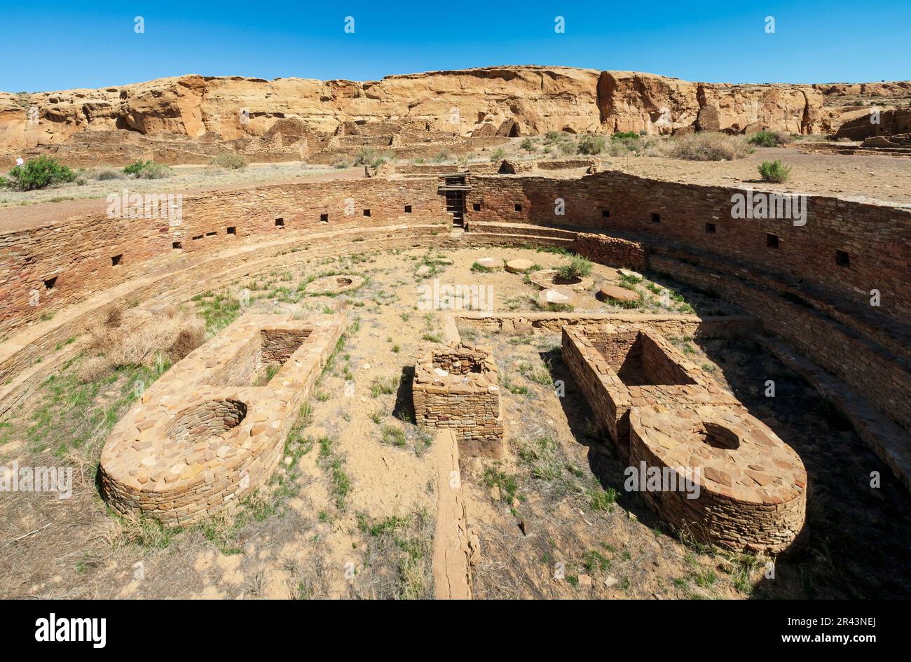 Chetro Ketl at Chaco Culture National Historical Park Stock Photo - Alamy